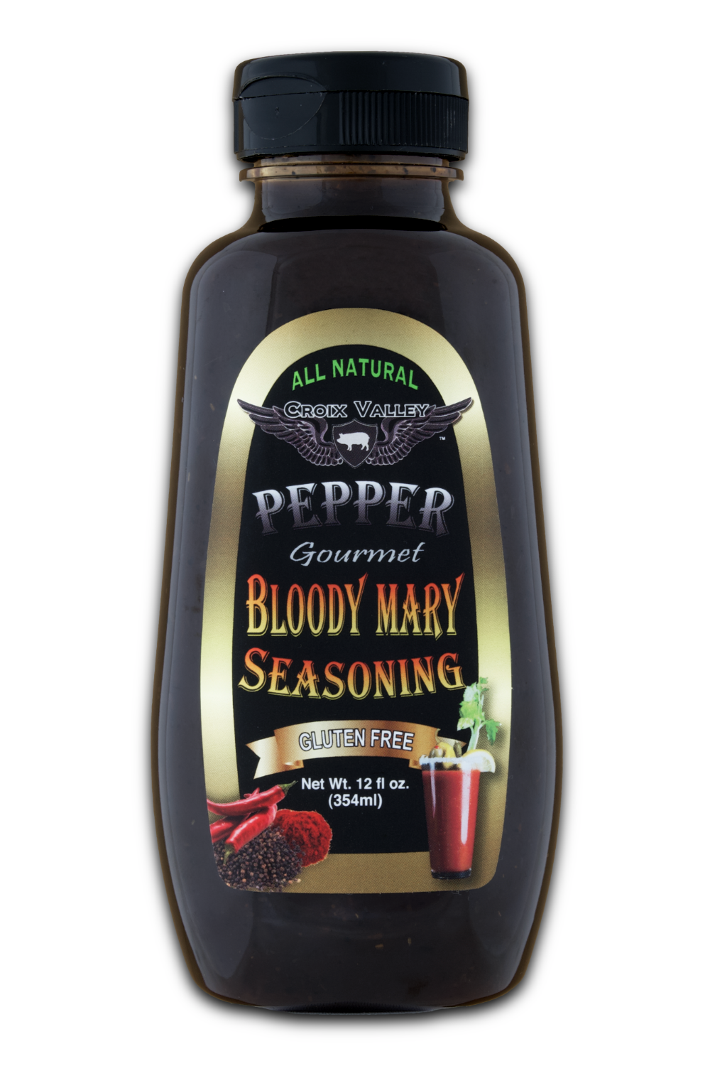 Case (12) - Croix Valley Pepper Bloody Mary Seasoning - Croix Valley Foods